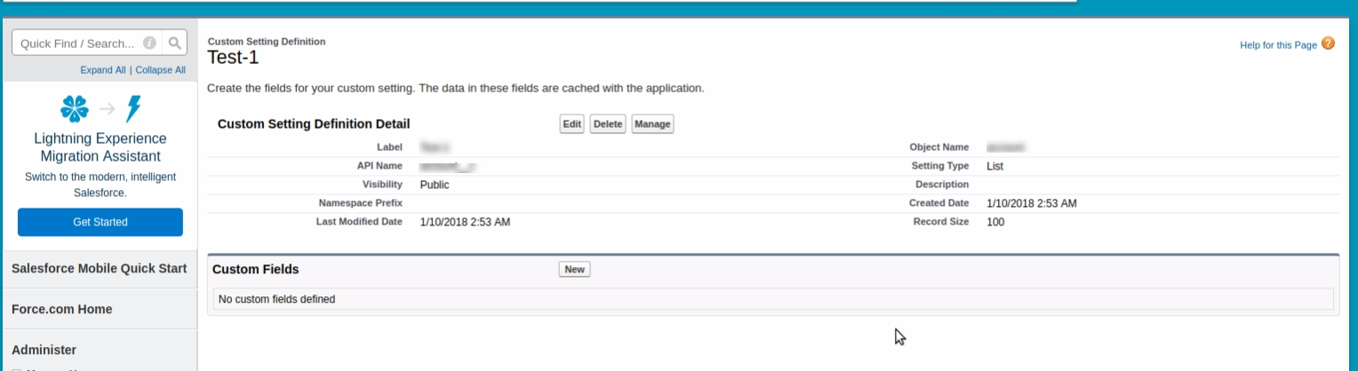 Using Custom Settings In Salesforce Forcetalks