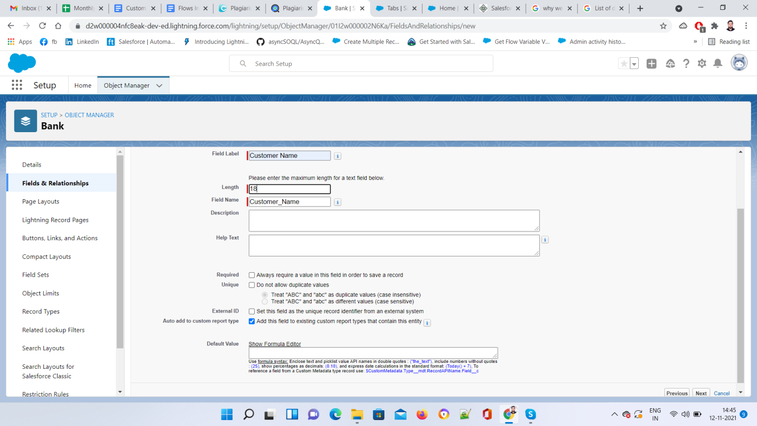 How To Create Custom Settings And Custom Objects Salesforce Developer