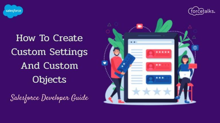 How To Create Custom Settings And Custom Objects Salesforce Developer